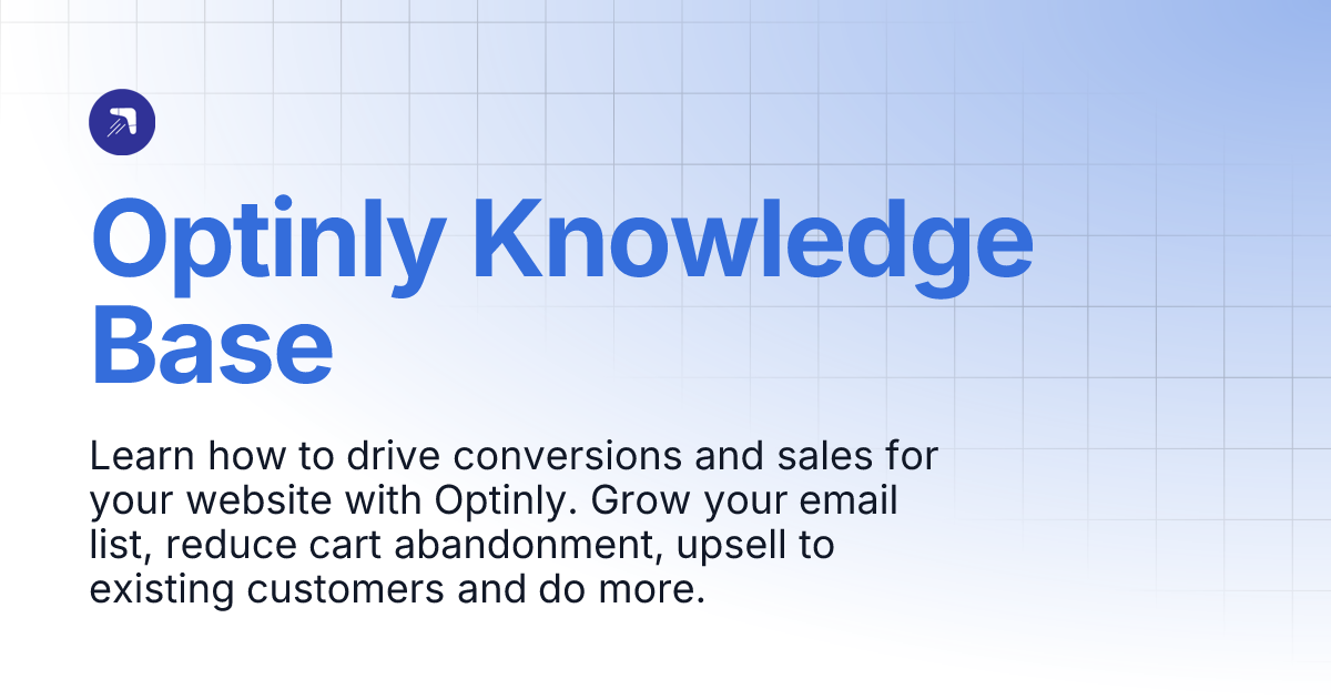 Optinly Knowledge Base